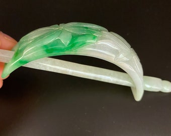 Chinese Hair Pin Jade - Etsy