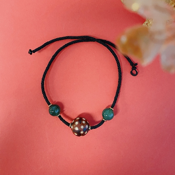 Beaded Rope Necklace - Etsy