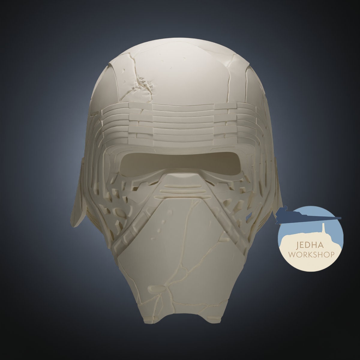 Star Wars Kylo Ren Reforged Version Helmet 3d Print Stl Files Etsy