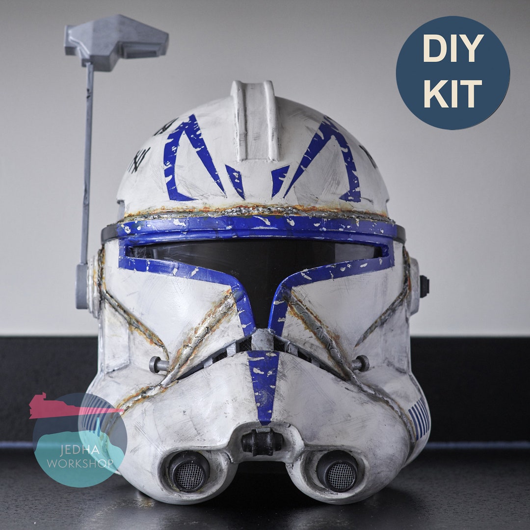 Captain Rex Phase II realistic Style DIY Helmet Kit Star Wars - Etsy ...
