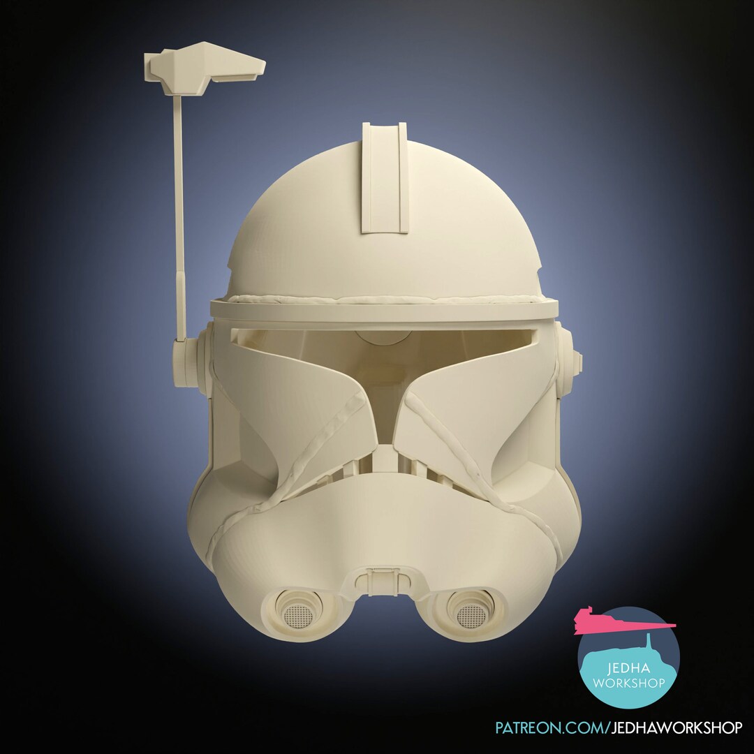 Captain Rex/old Man Rex realistic Style .STL 3D Print Files Star Wars ...