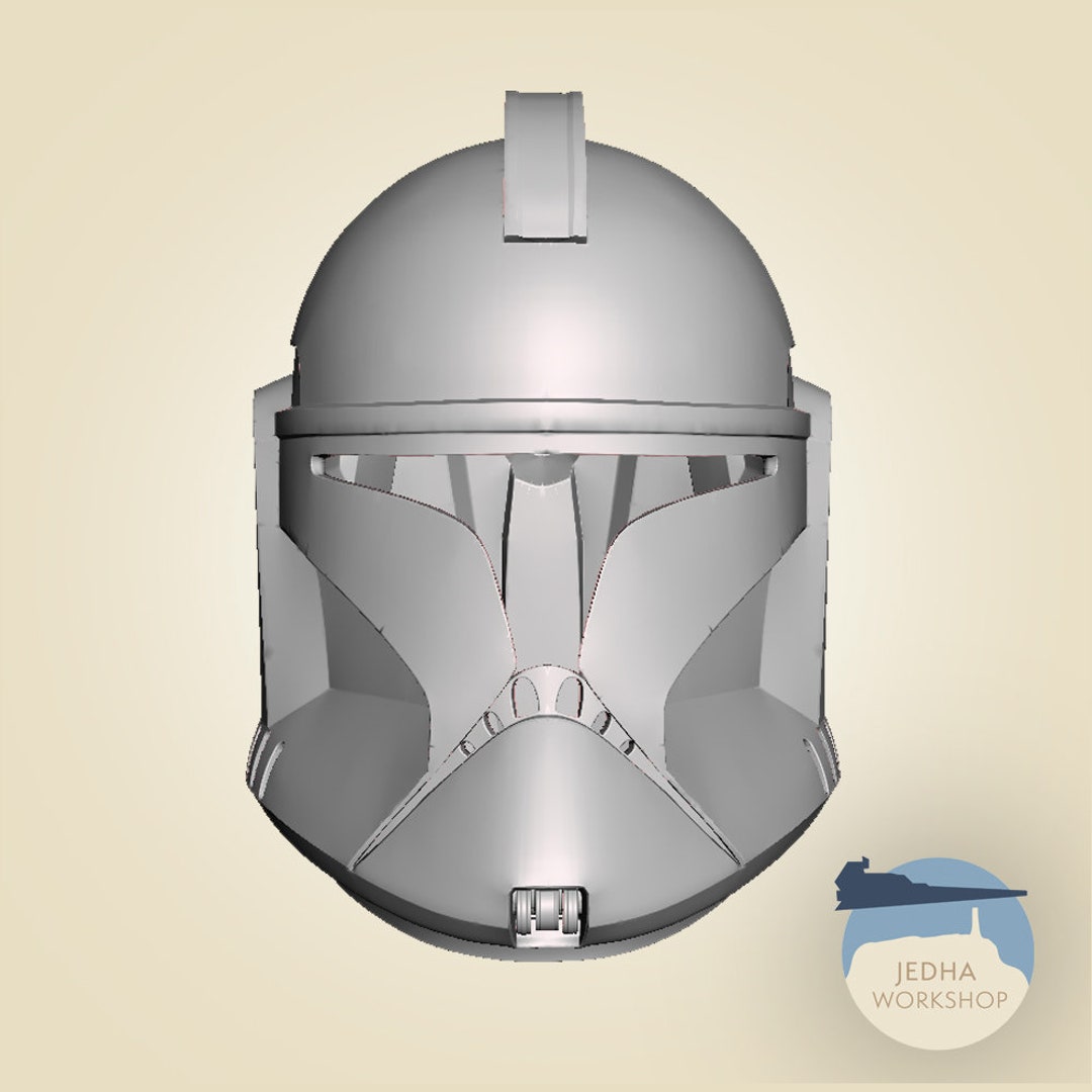 Star Wars Clone Trooper Phase 1 Helmet STL 3D Print Files - Etsy UK