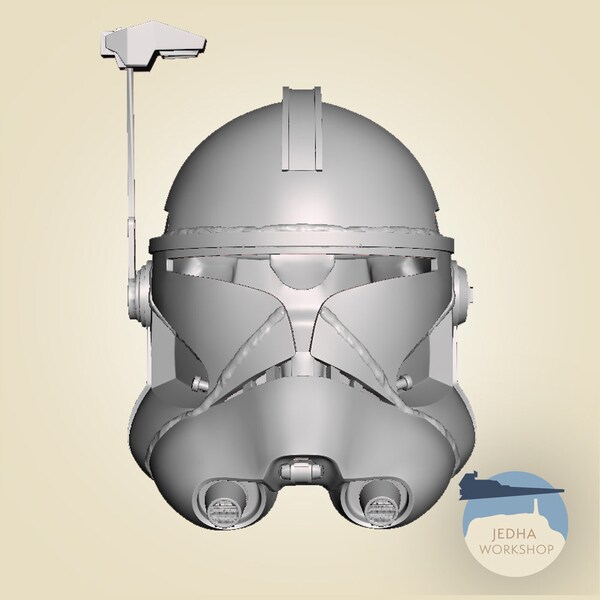 Captain Rex Helmet 3d Print File - Etsy