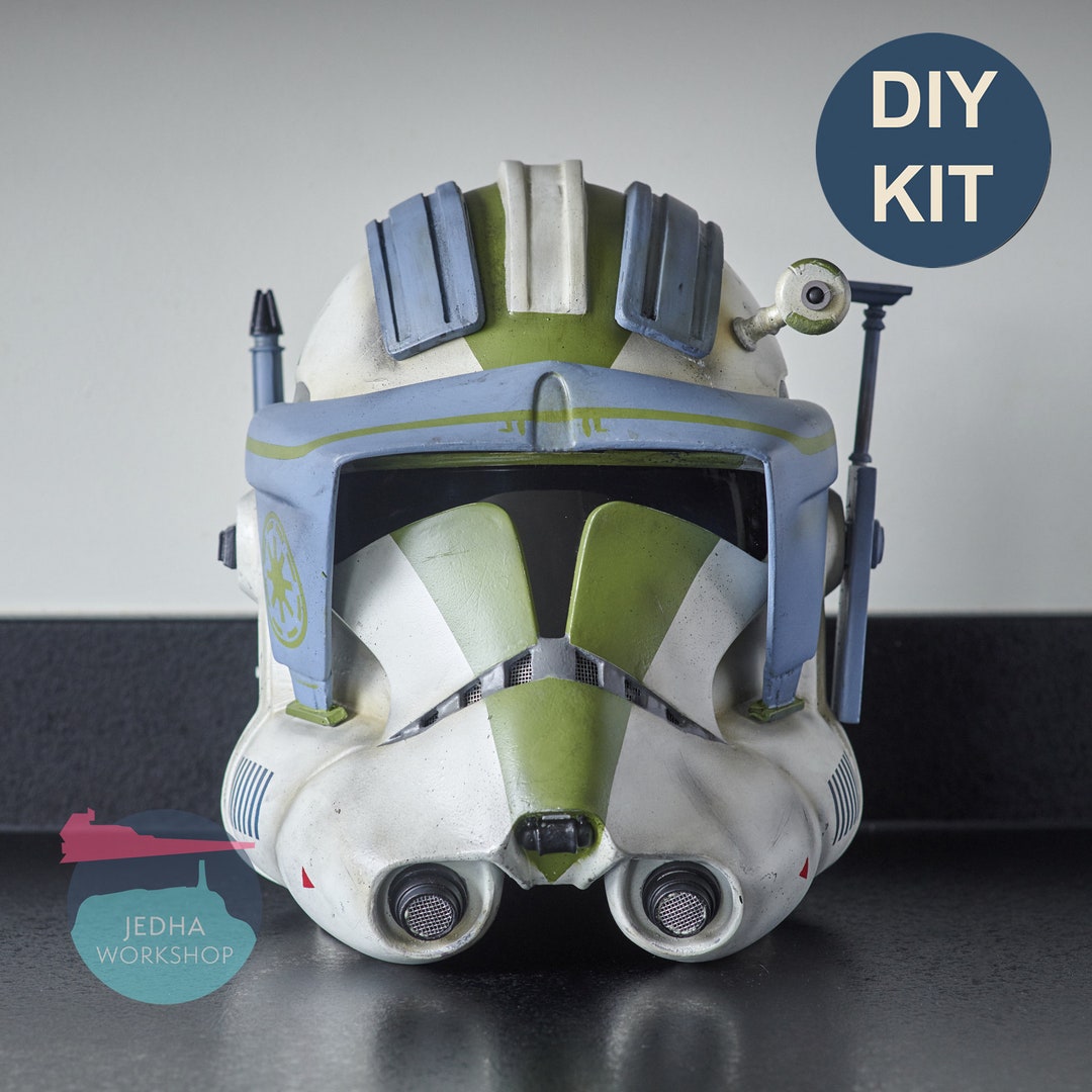 Custom Clone Trooper Phase II Realistic Style DIY Helm Kit Star Wars ...
