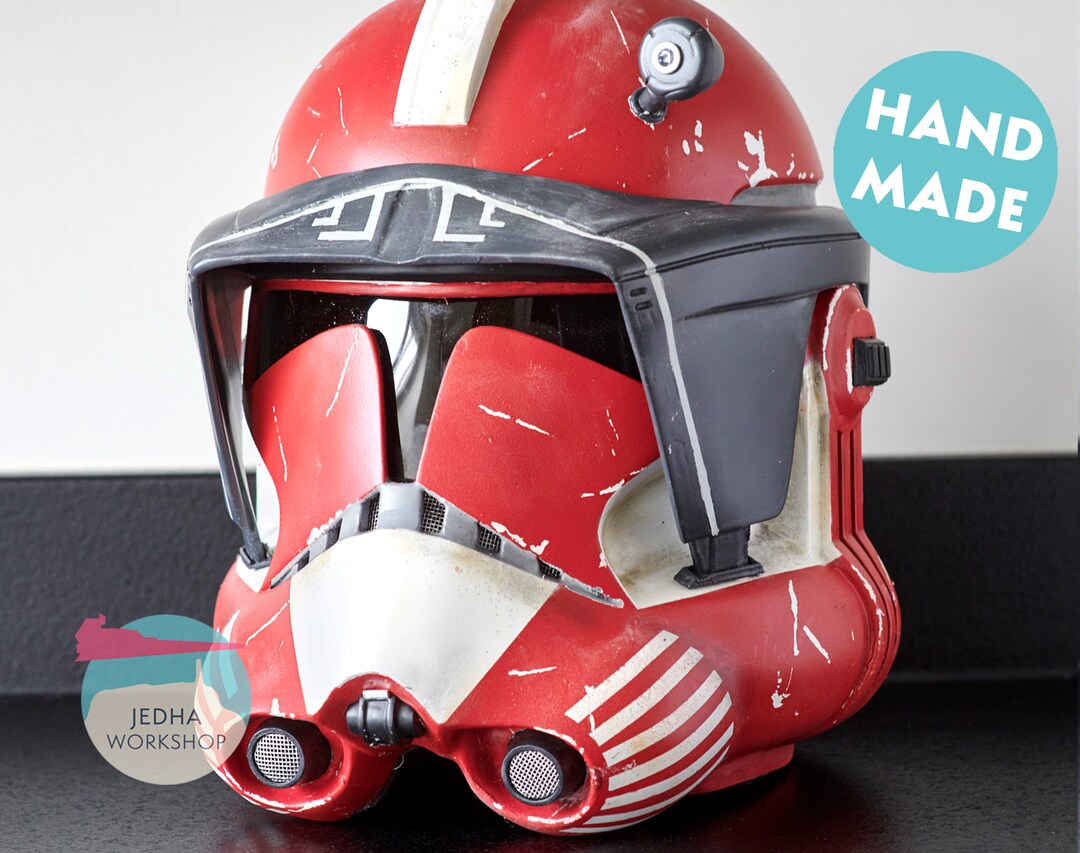 Commander Fox Clone Trooper Phase II realistic Style Finished Helmet ...