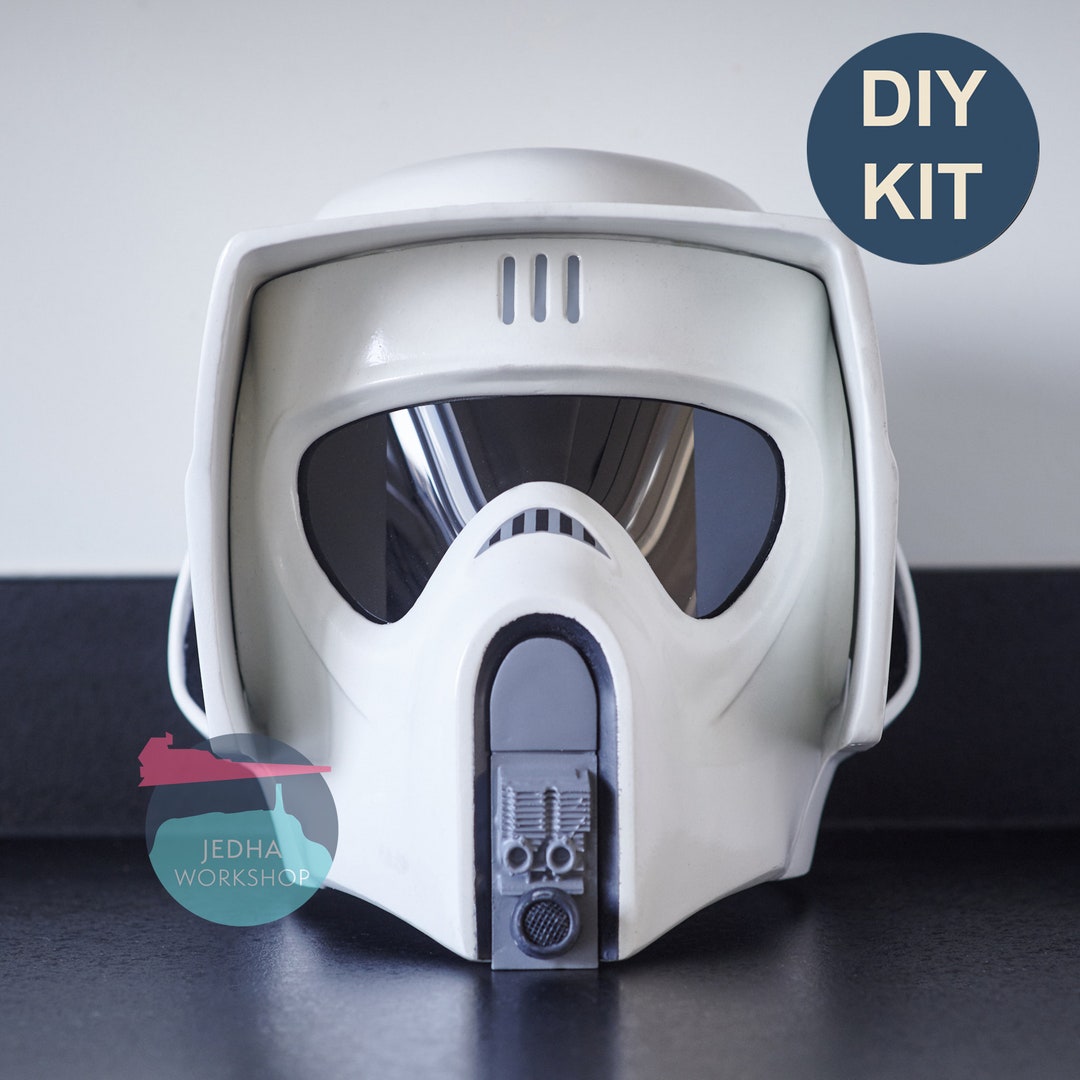 Biker Scout Trooper DIY Helmet Kit Star Wars - Etsy