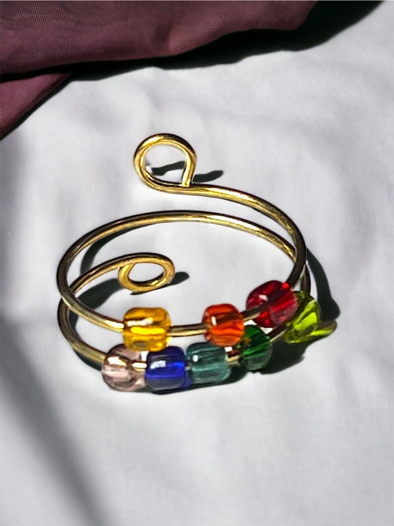 Fidget Ring Anxiety Relief Fidget Ring, STIM Jewels Stimming Jewelry ...