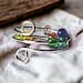 Fidget Ring Anxiety Relief Fidget Ring, STIM Jewels Stimming Jewelry ...