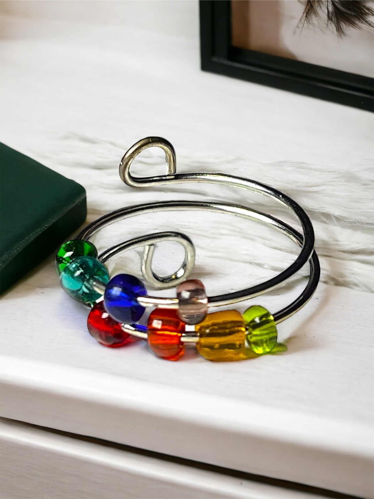 Fidget Ring Anxiety Relief Fidget Ring, STIM Jewels Stimming Jewelry ...