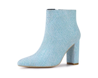 Light Blue Booties - Etsy