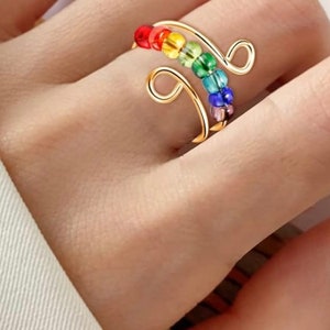Fidget Ring Anxiety Relief Fidget Ring, STIM Jewels Stimming Jewelry ...