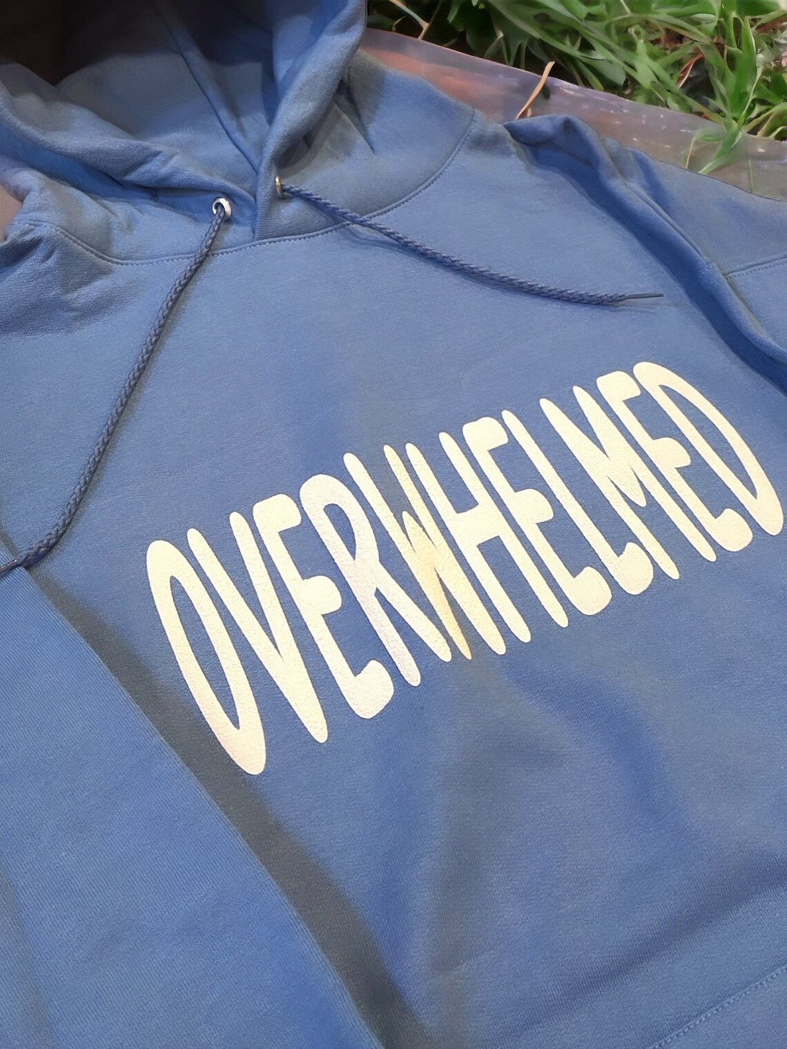 OVERWHELMED 3D Puff UV Color Changing Hoodie - Etsy