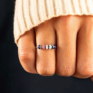 Fidget Ring Anxiety Relief Fidget Ring, STIM Jewels Stimming Jewelry ...