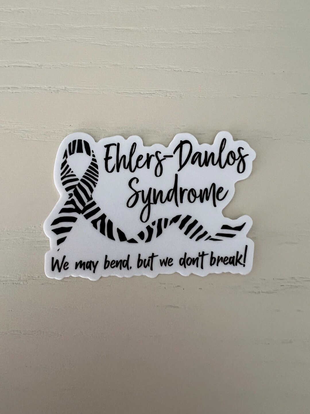 Ehlers Danlos Syndrome Awareness Vinyl Sticker - Waterproof EDS Decal ...