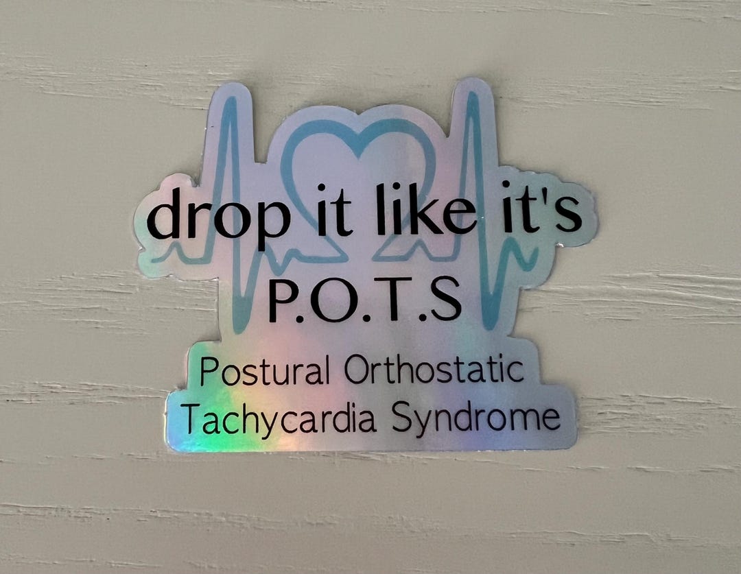 Holographic Drop It Like It's POTS Vinyl Sticker - Waterproof Decal - Etsy