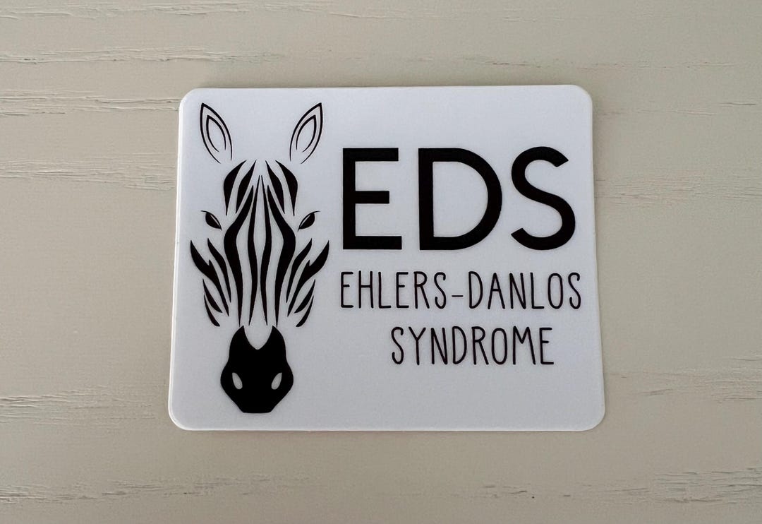 Ehlers Danlos Syndrome Square Vinyl Sticker EDS Decal Waterproof - Etsy