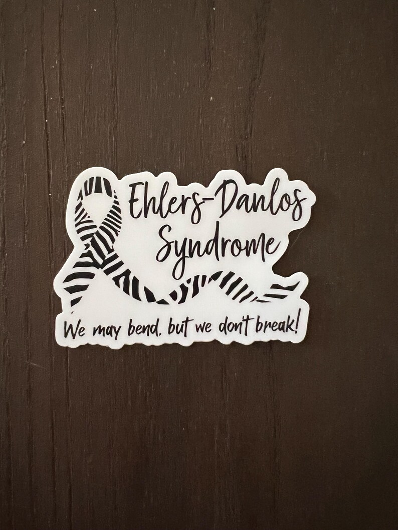 Ehlers Danlos Syndrome Awareness Vinyl Sticker - Waterproof EDS Decal ...