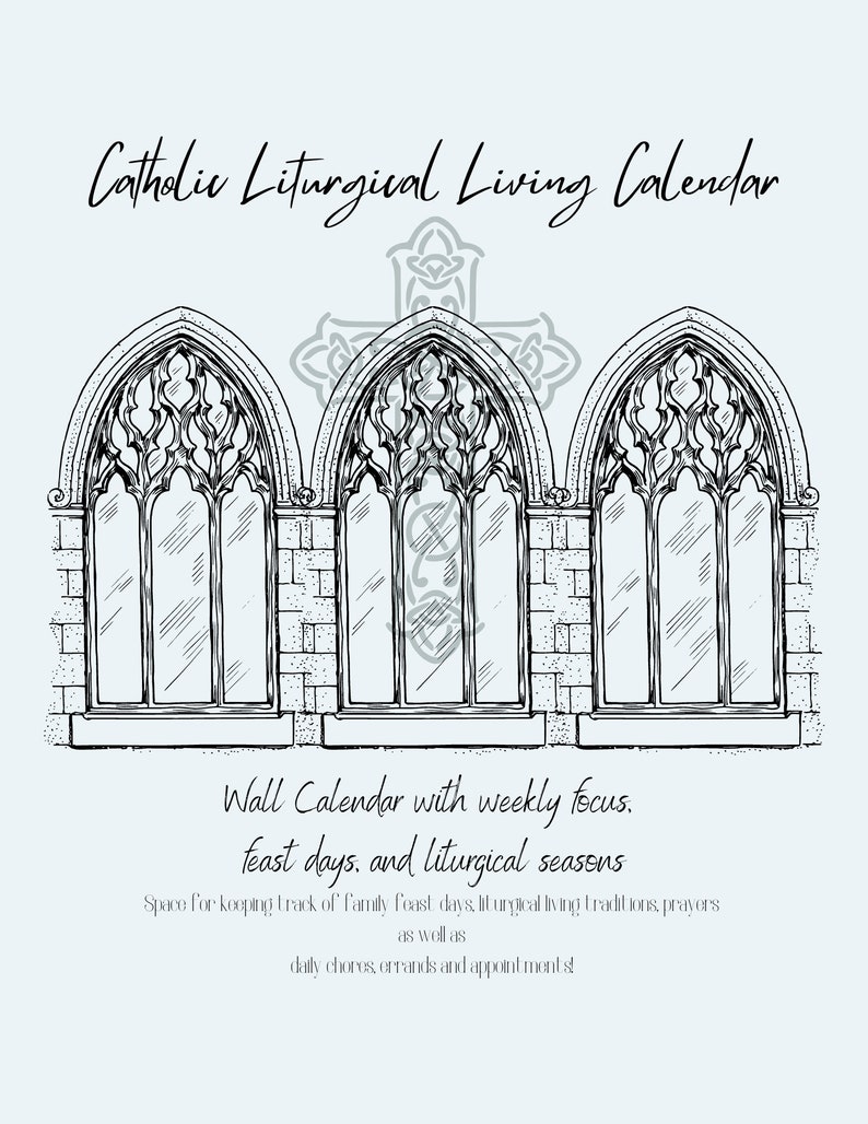 2022 Catholic Liturgical Living Planner Bundle Printable - Etsy