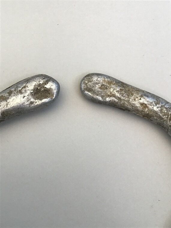 Rare Nuristani Aluminum Neck Torque Necklace, Authent… - Gem