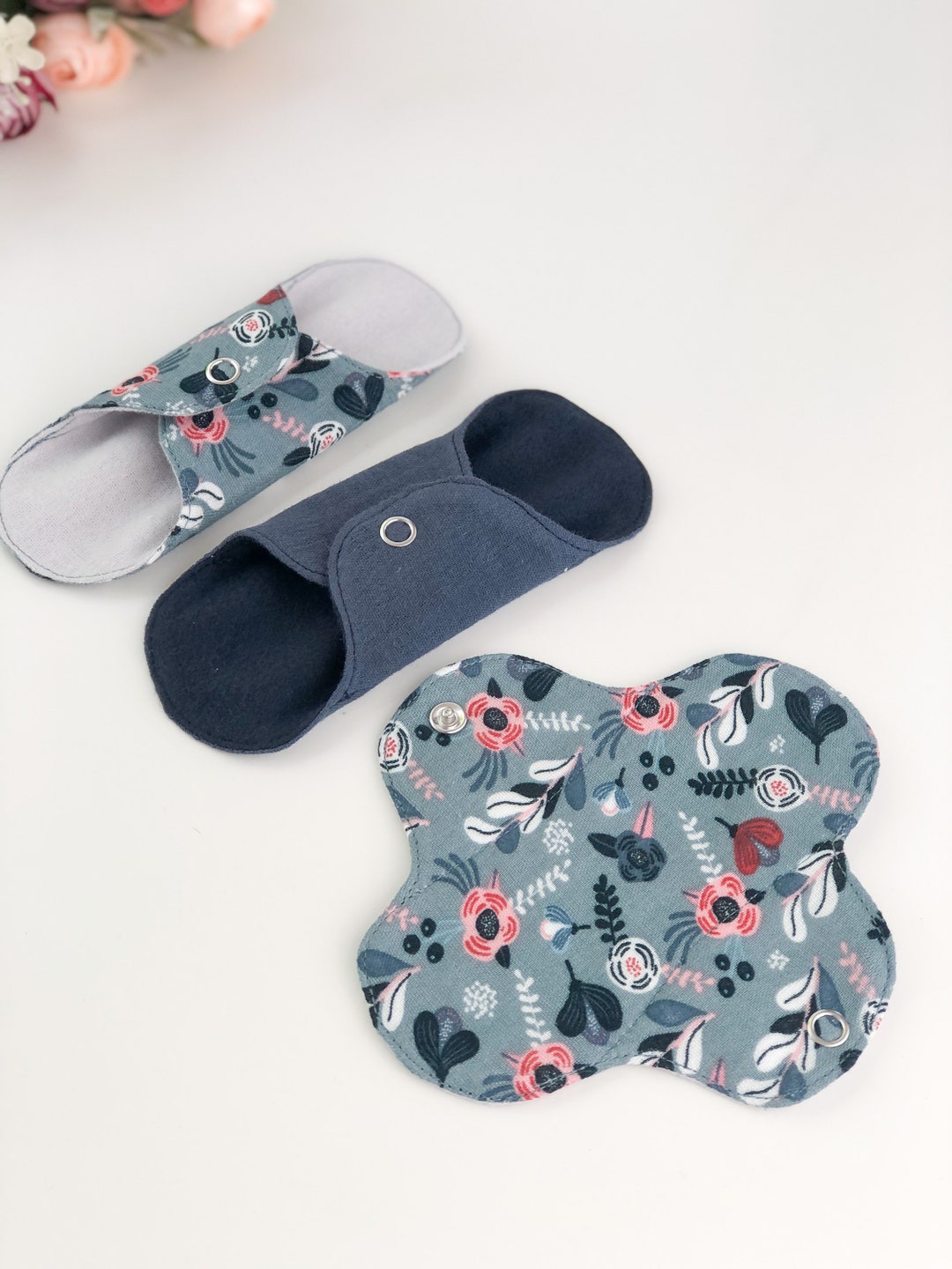 Organic Panty Liners, Reusable Cloth Panty Liner, Soft and Leakproof ...