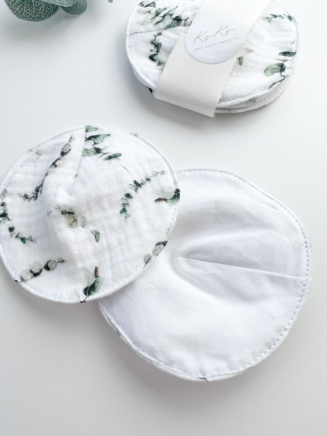 Washable Breast Feeding Pads,eucalyptus Reusable Nursing Pads ...