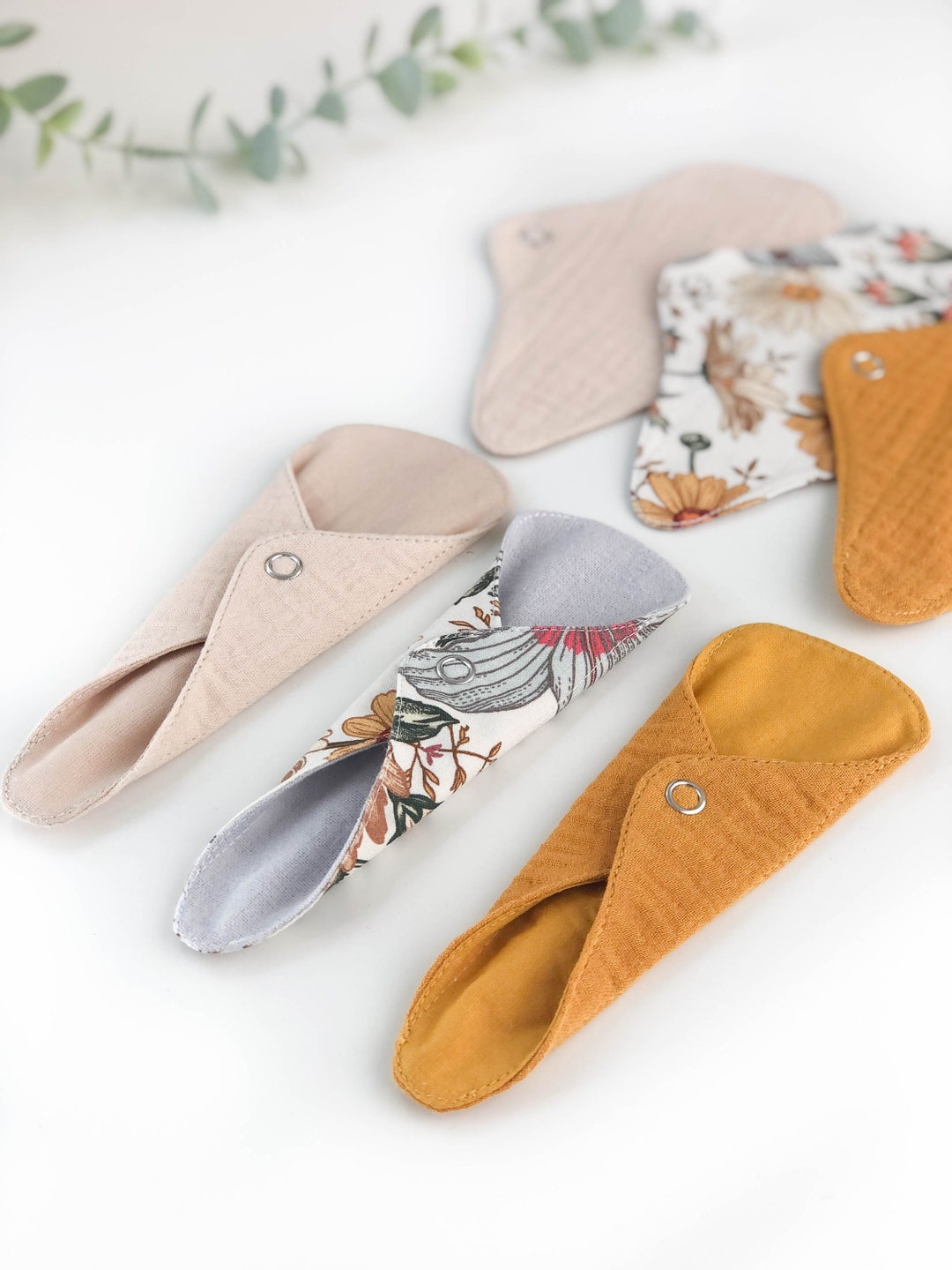 THONG Panty Liner Sets for Daily Usage, Reusable Cloth Pad Thong ...