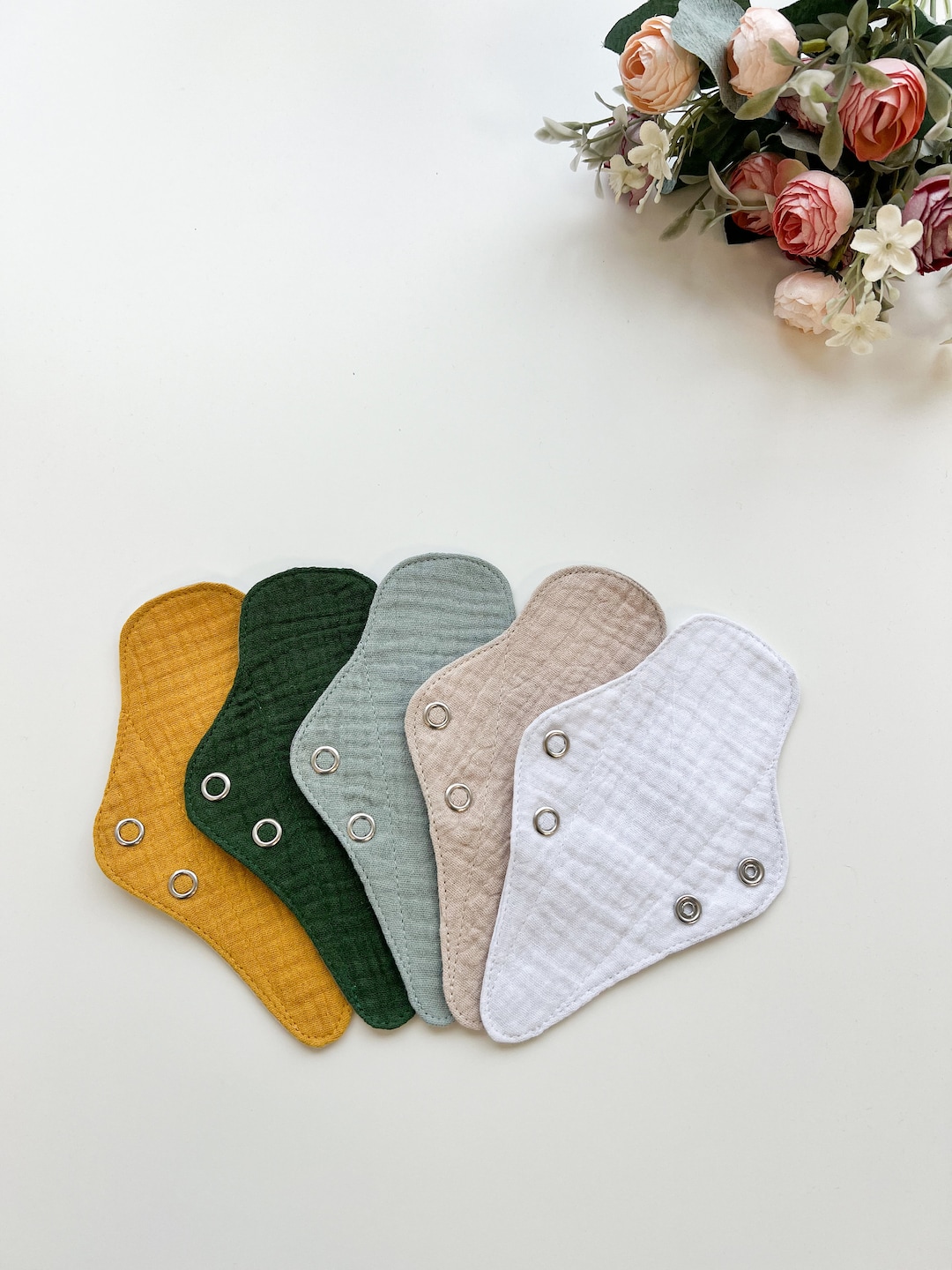 Thong Reusable Cloth Panty Liners - Super Soft and Leakproof Cotton ...