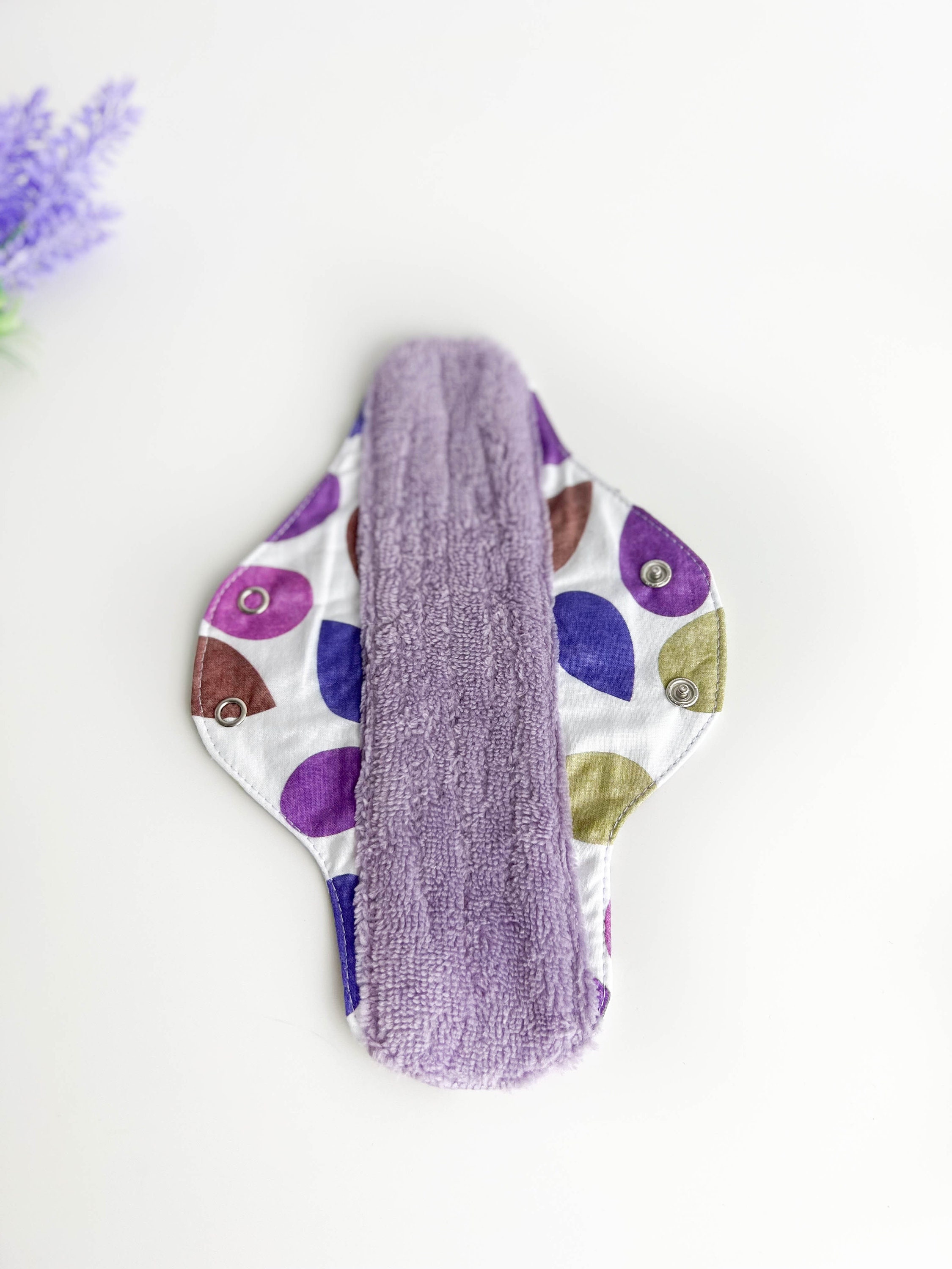 Reusable Menstrual Pads With Wings Absorbent Sanitary - Etsy