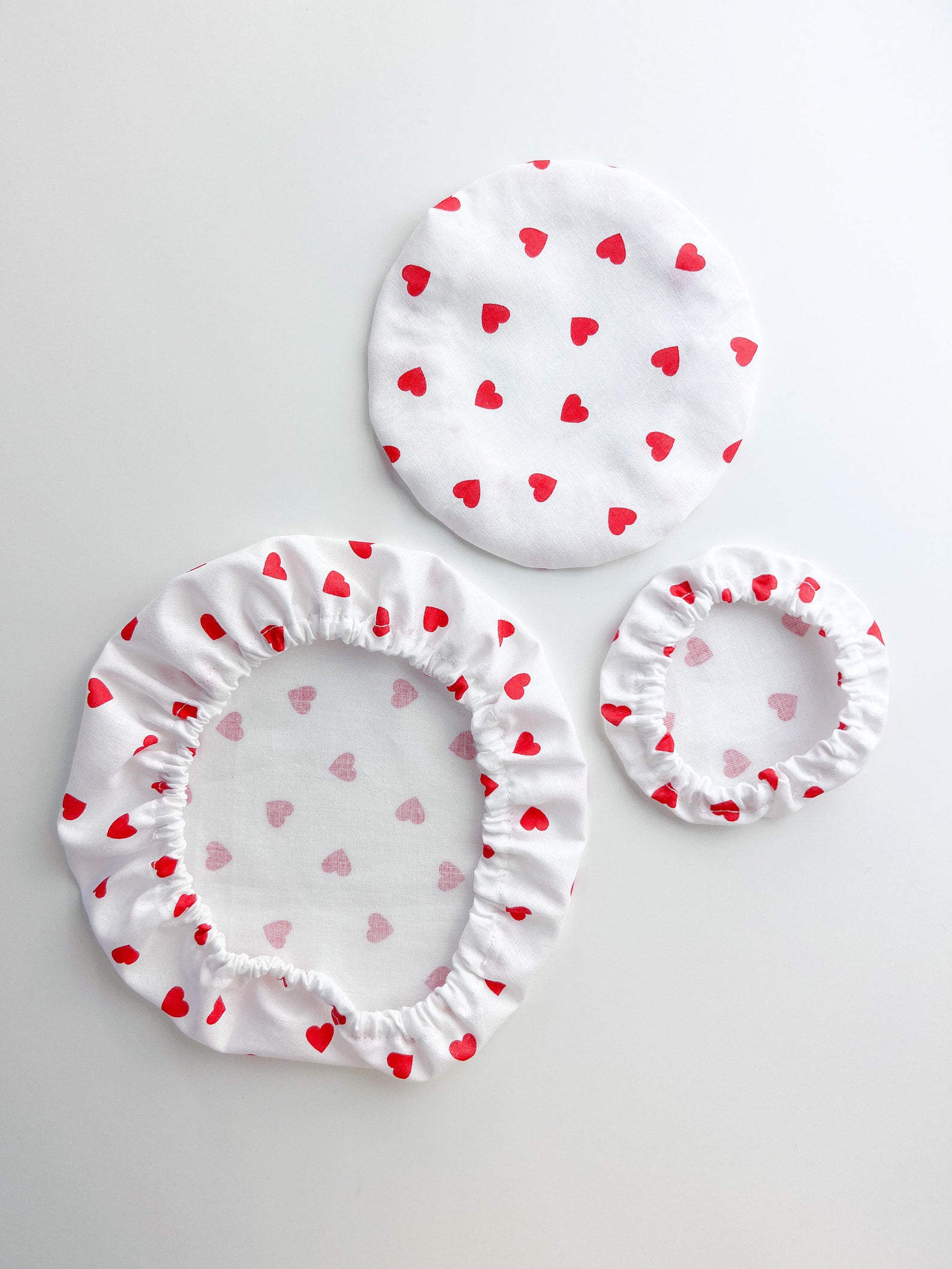 Reusable Cotton Bowl Cover With Elastic, Washable Dish Cover, Fabric ...