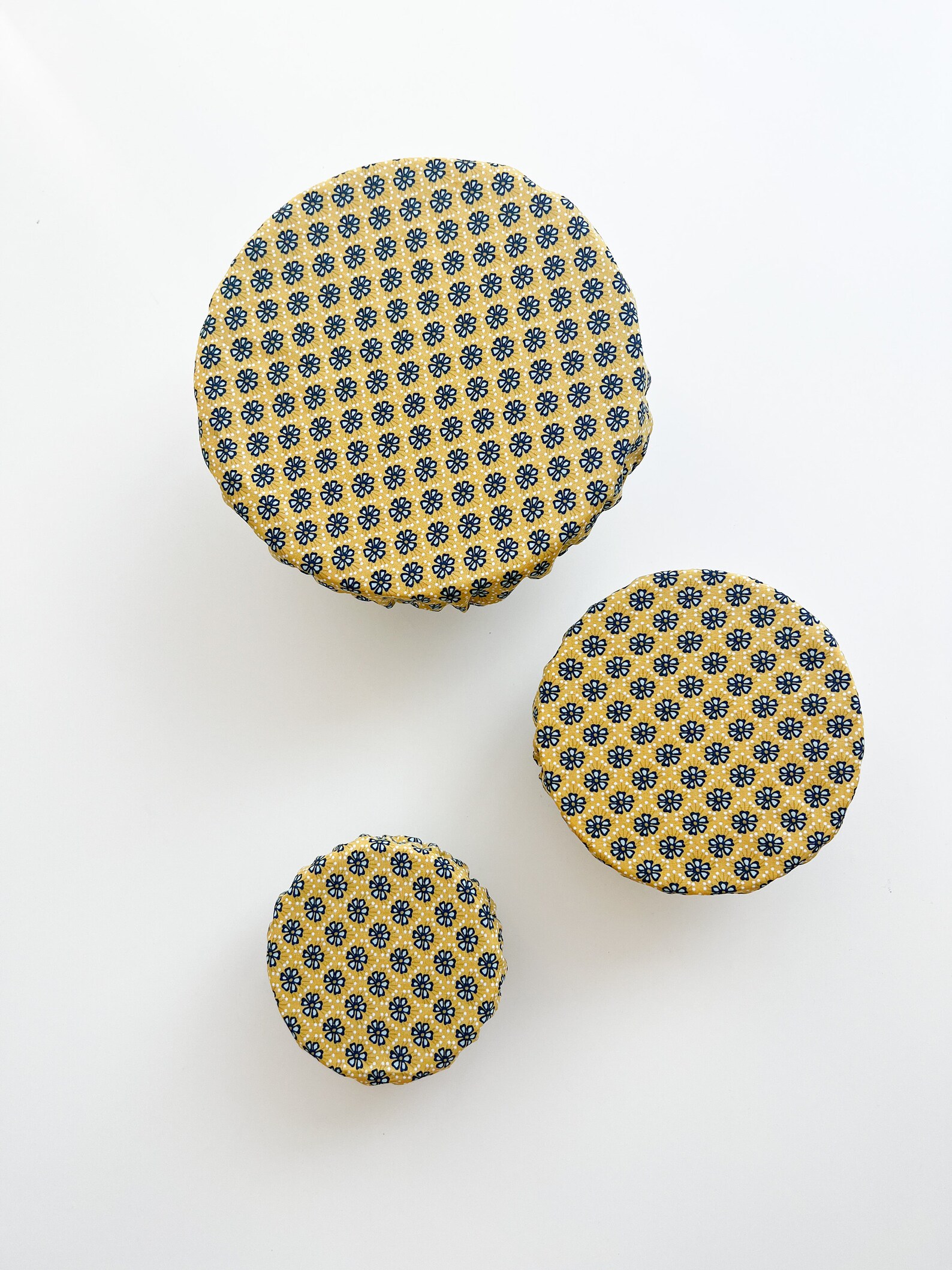 Reusable Organic Cotton Cloth Bowl Cover, Washable Zero Waste Swap ...