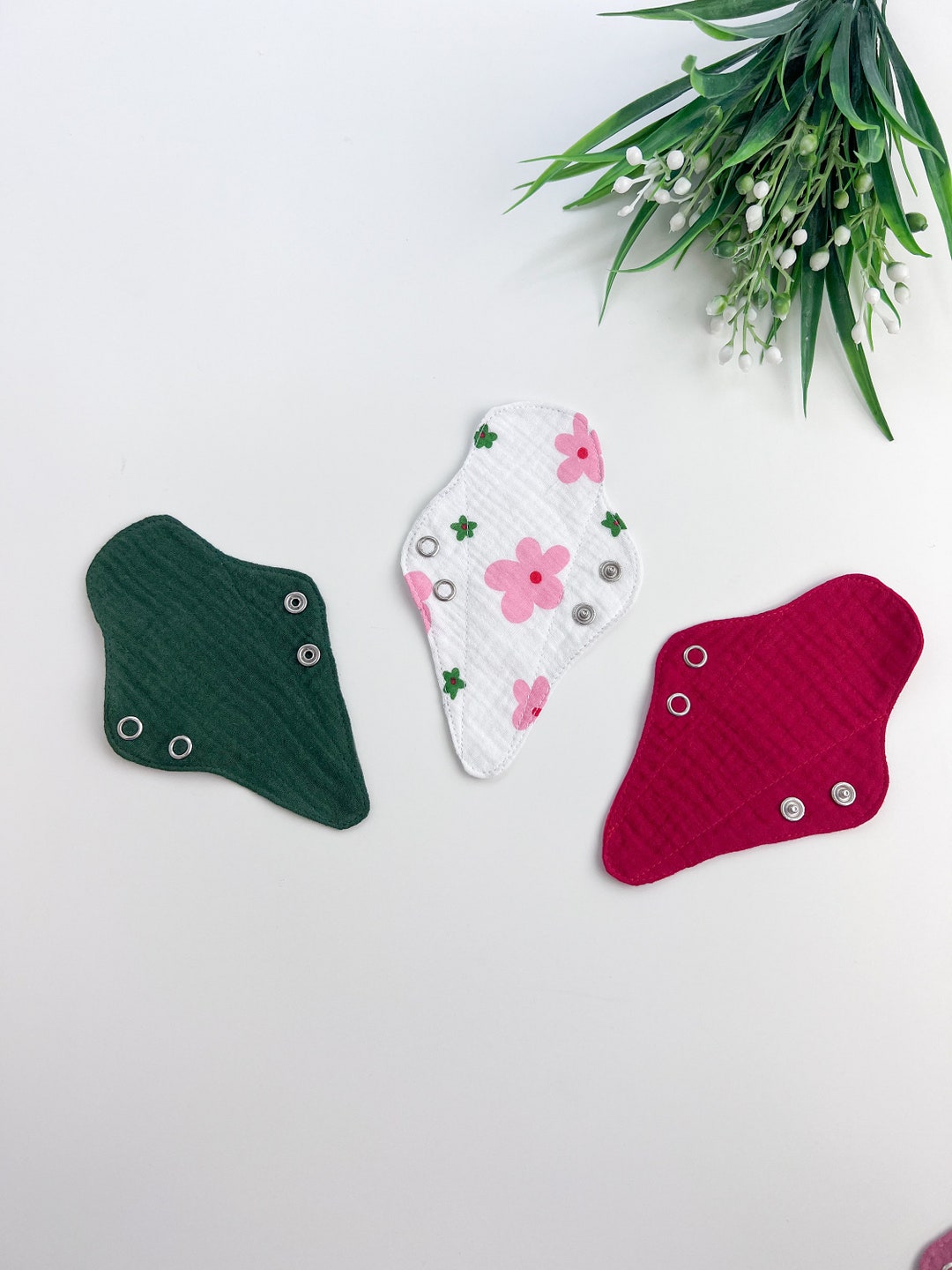 THONG Organic Panty Liner, Reusable Cloth Pads, Soft and Leakproof ...
