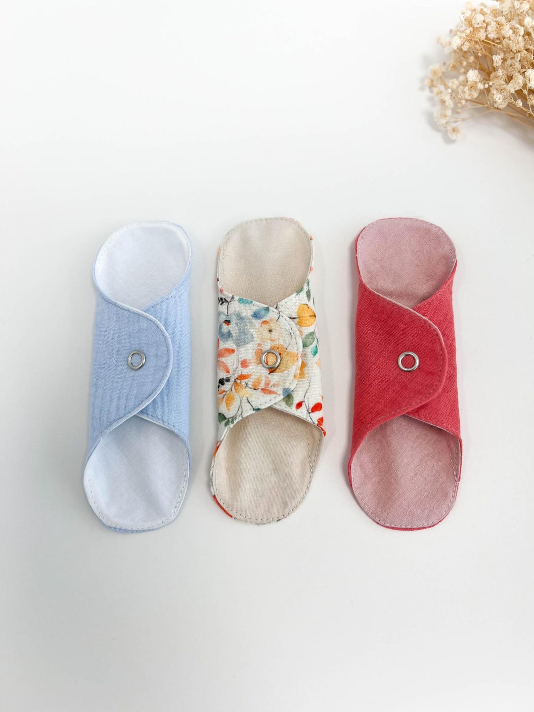 Leakproof Reusable Cloth Panty Liners, Soft and Leakproof Cotton ...