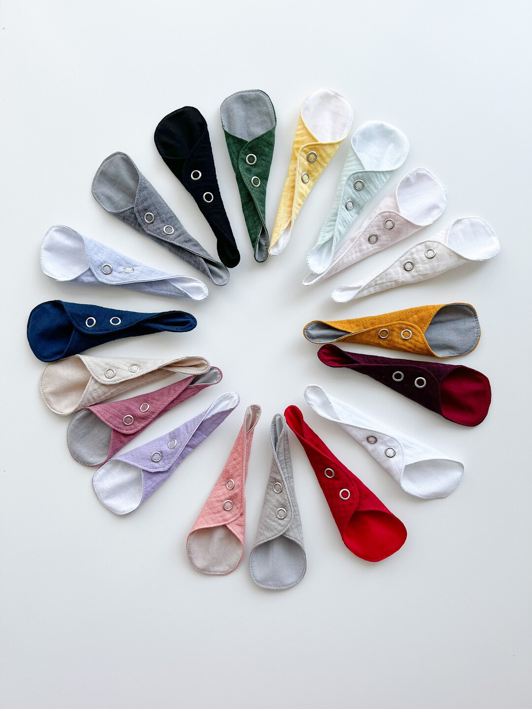Liners THONG Organic Panty Liners, Reusable Cloth Panty Liner, Soft and ...