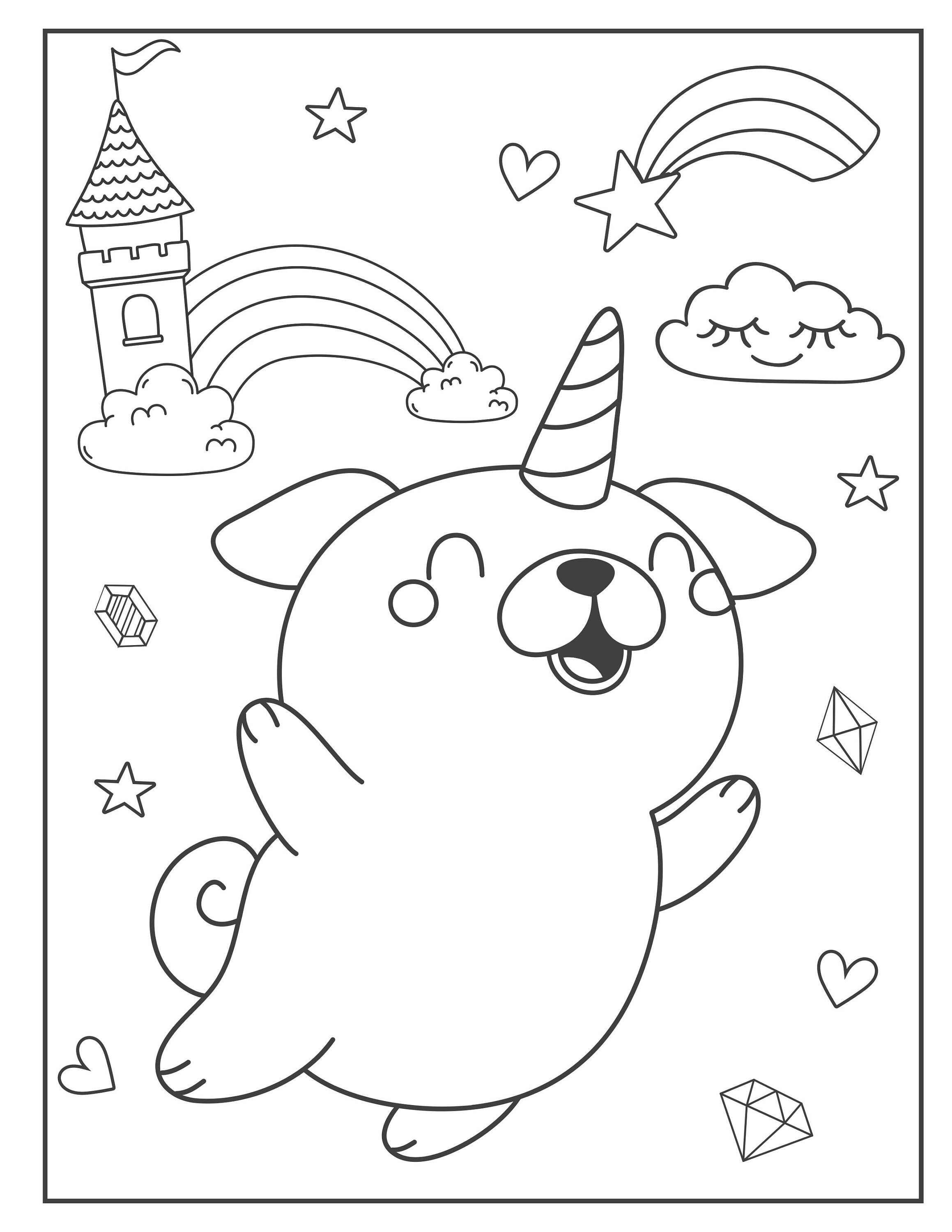 Over 100 Coloring Pictures for Kids - Etsy