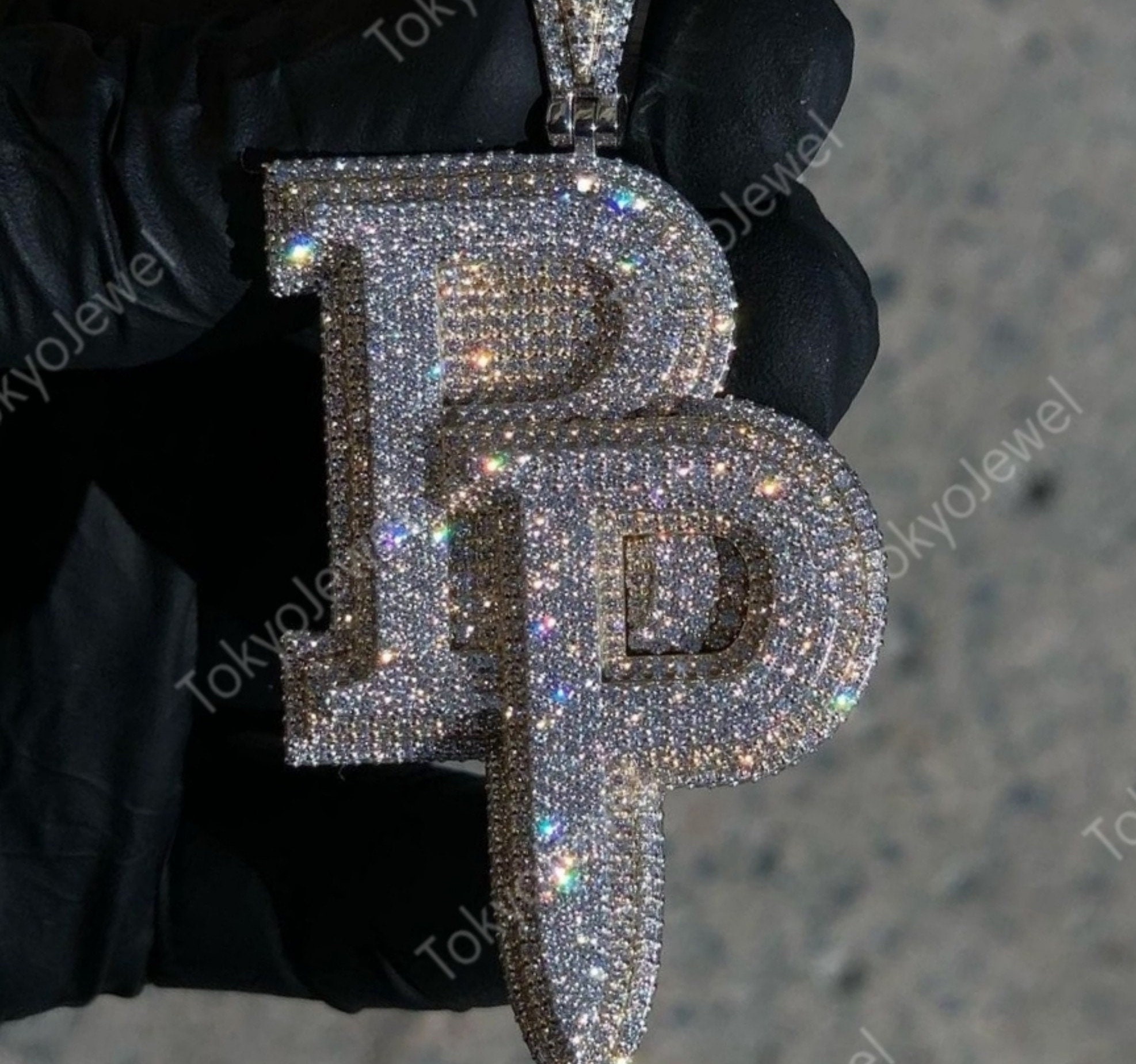 Diamond Letter P And K