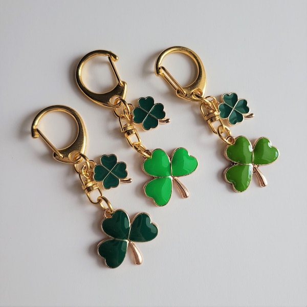 Shamrock Keychain - Etsy
