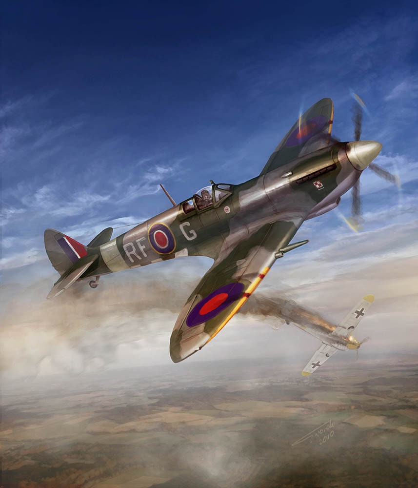 Supermarine Spitfire - Etsy