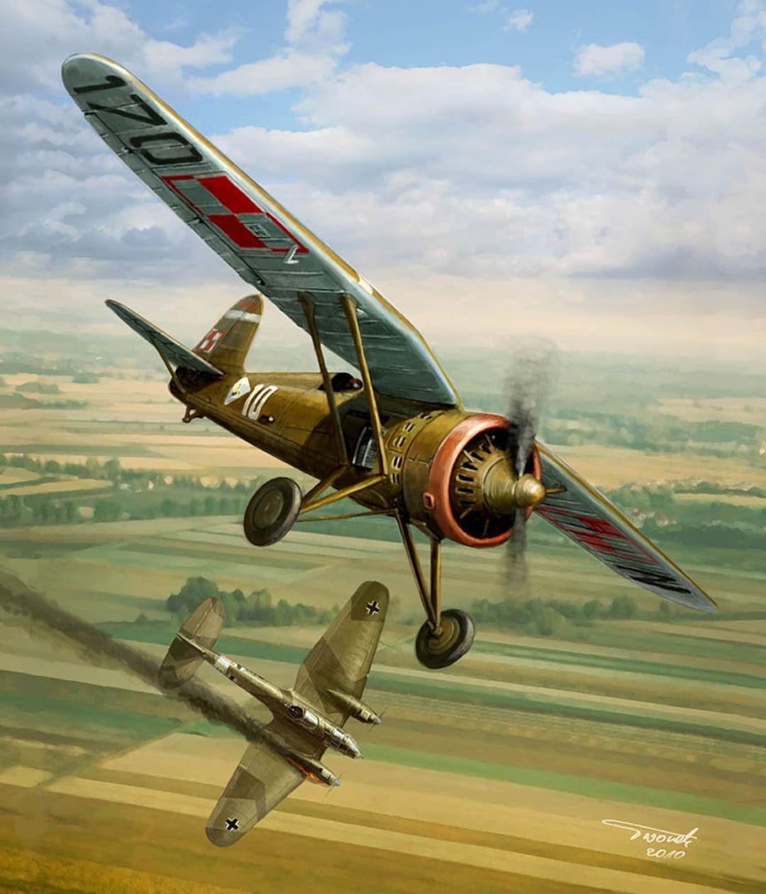 First to Fight PZL P.11c - Etsy