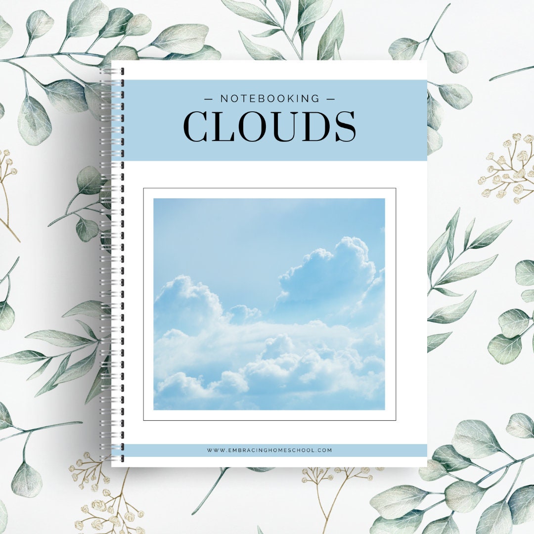 Clouds Notebooking Pages | 27 Printable Pages - Etsy