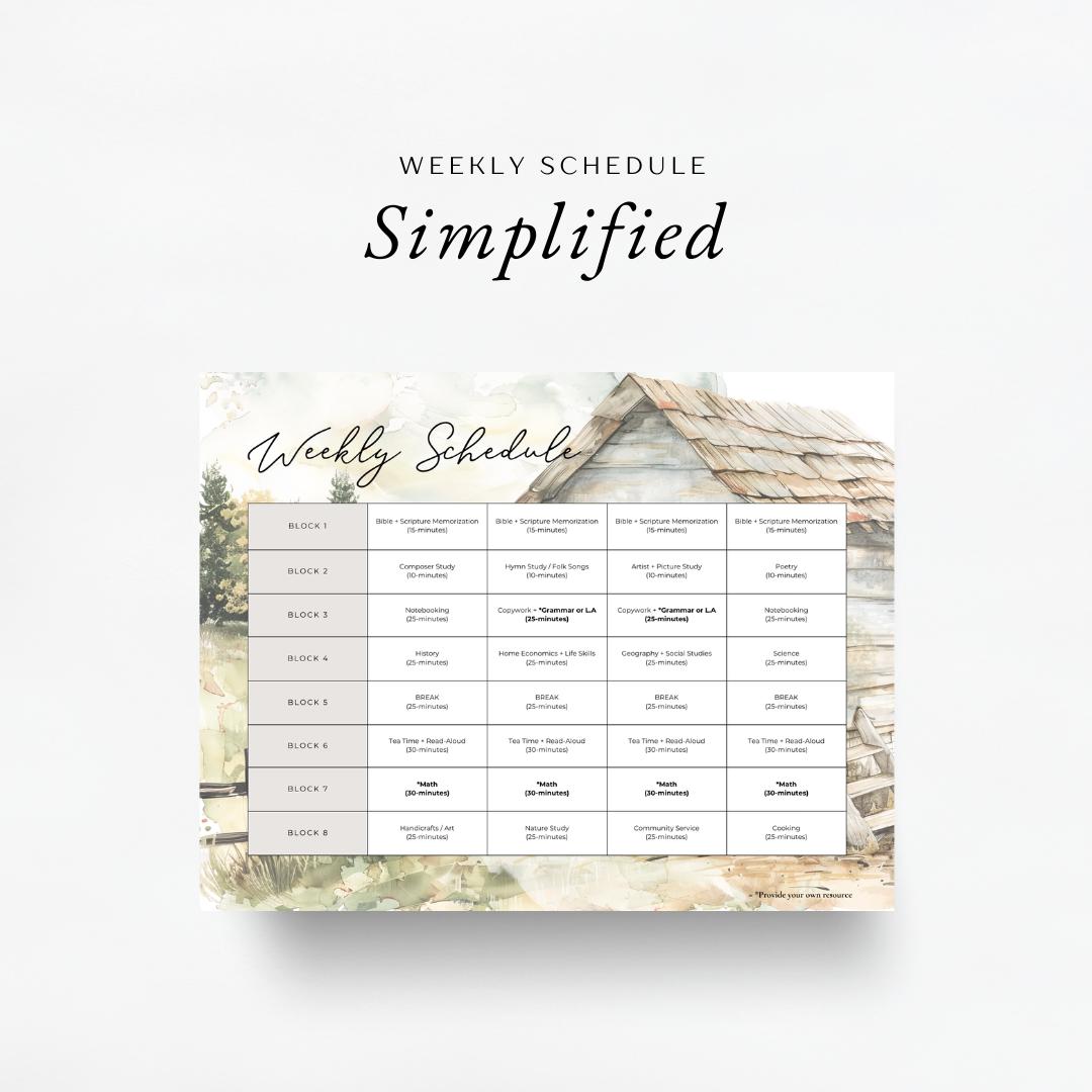 The Simplified Feast: Homesteading Unit Study | Charlotte Mason ...