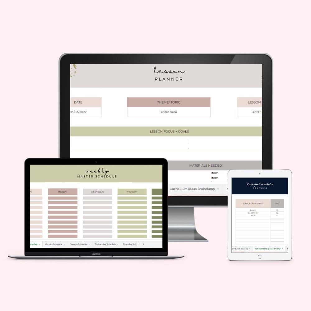 Ultimate Digital Homeschool Planner | 50+ Digital Pages! - Etsy
