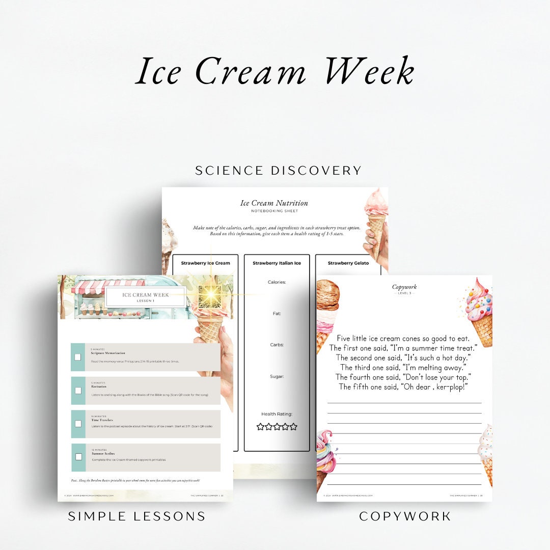 The Simplified Summer: Tasty Treats + Summer Socials | Charlotte Mason ...