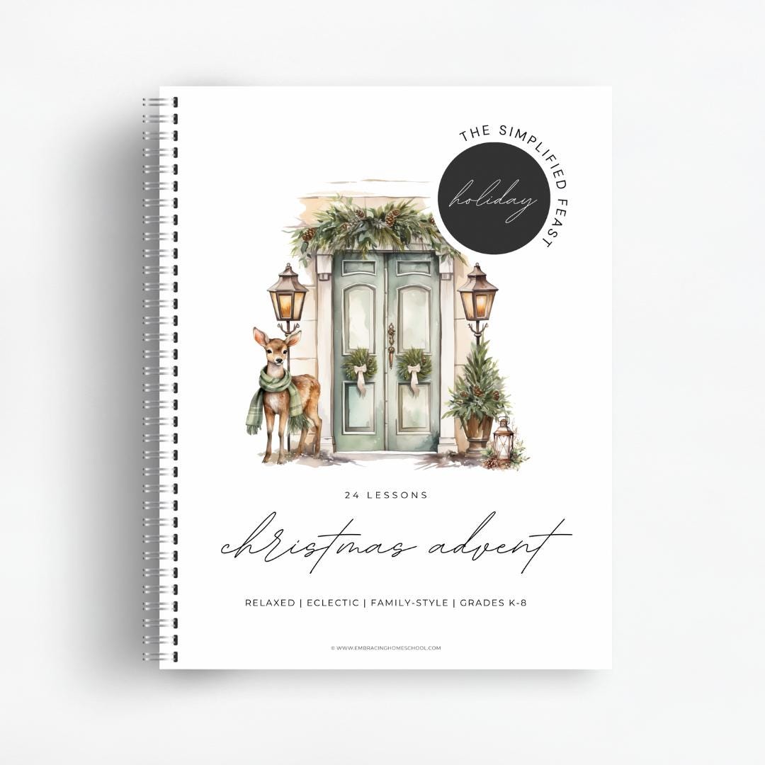 The Simplified Feast: Christmas Advent | A 24-day, Simple, Advent-style ...