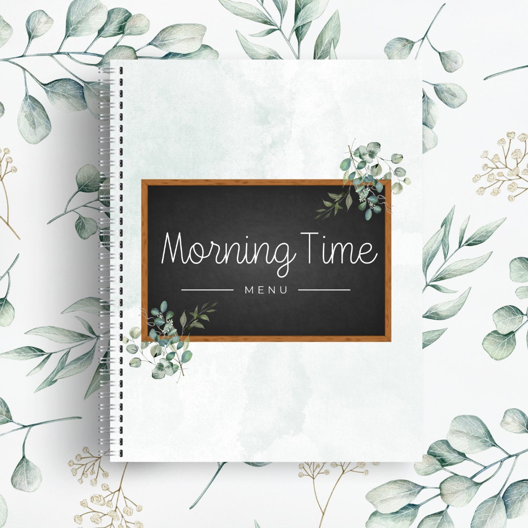 Morning Time Bundle | Morning Time Menus - Etsy