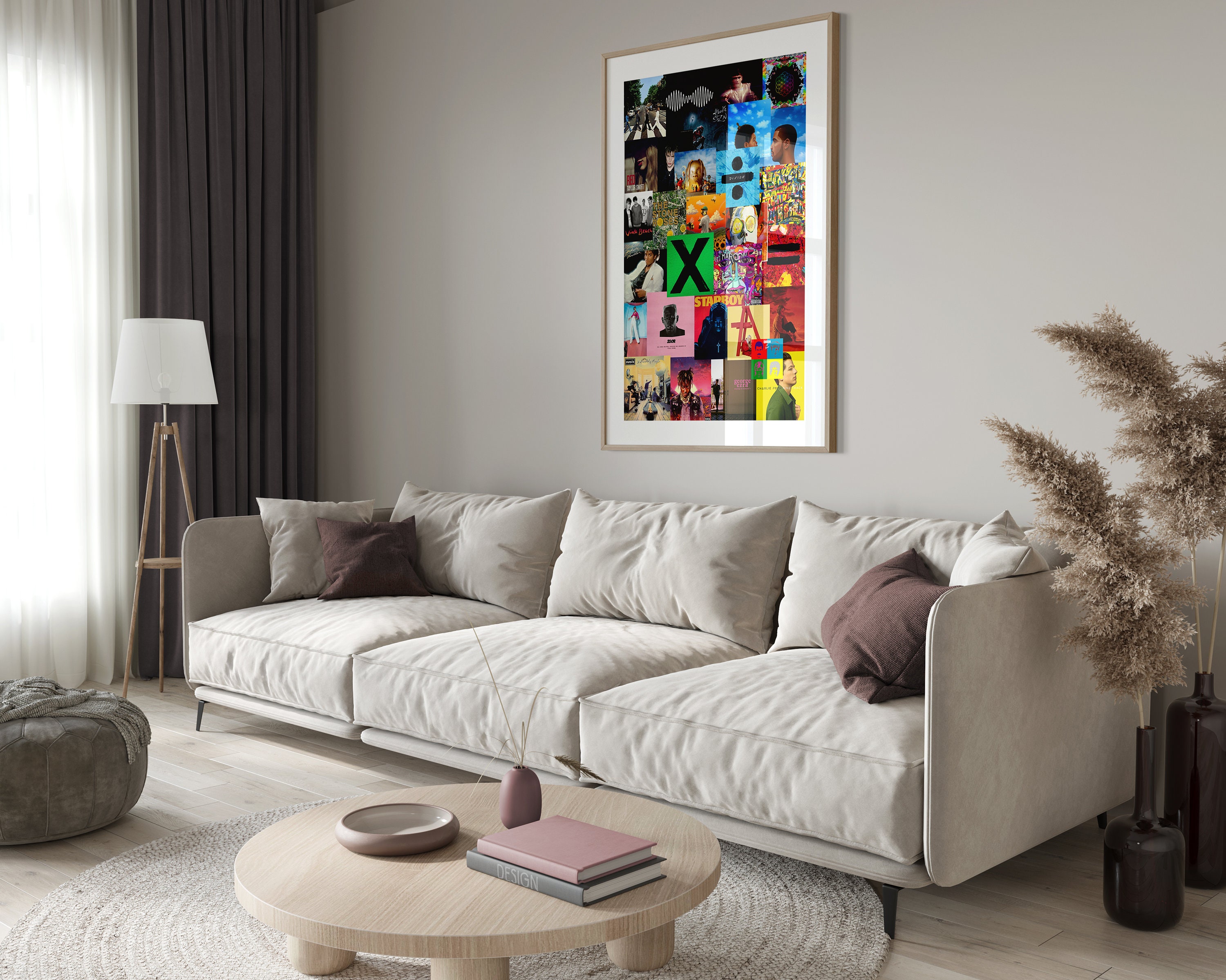 MULTIPLE Album Cover Poster, CUSTOM Music Poster Print, Personalised ...