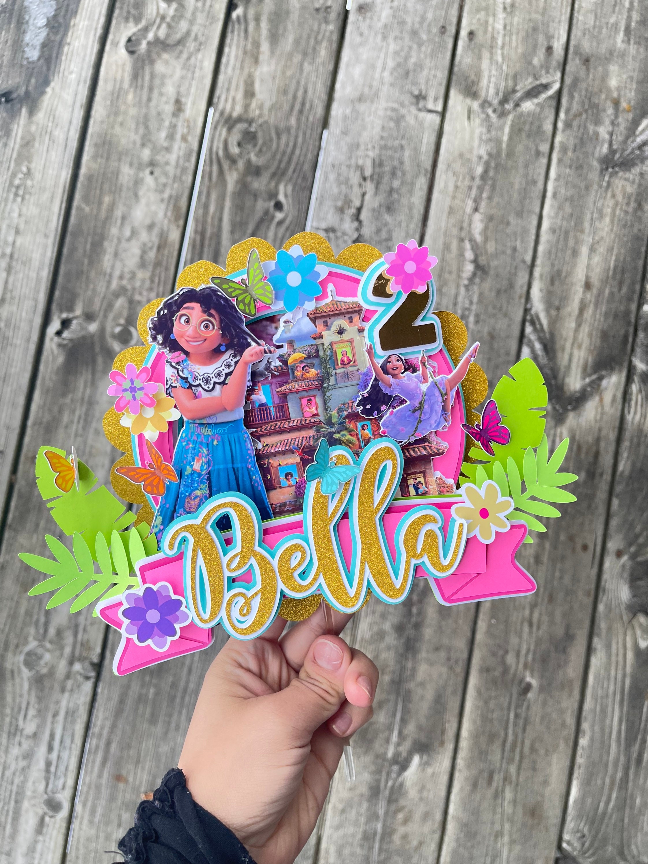 Cake Topper Encanto Encanto Party Cake Topper Custom - Etsy