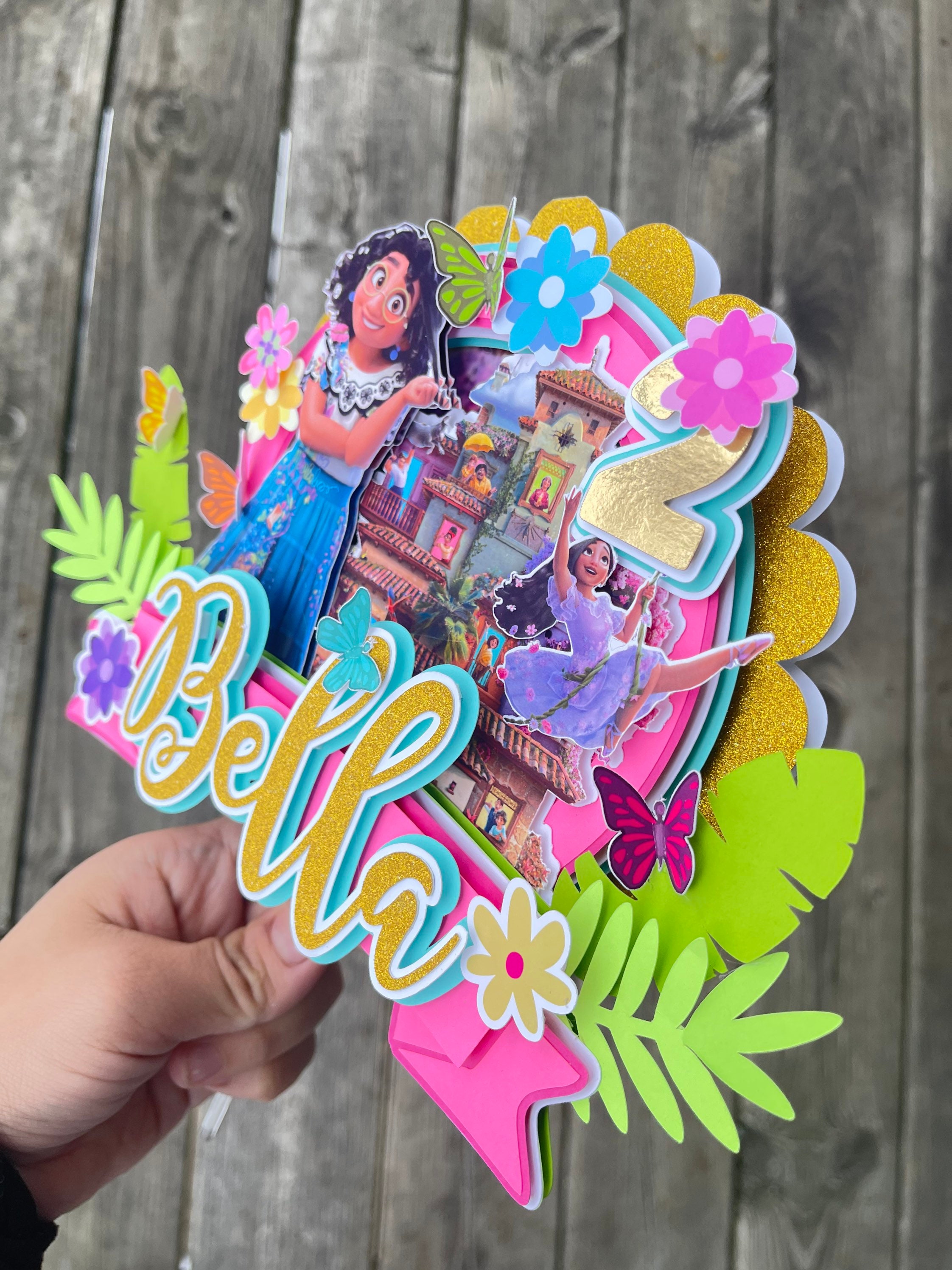 Cake Topper Encanto Encanto Party Cake Topper Custom - Etsy