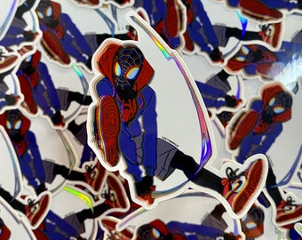 Miles Morales Spider-man Logo Decal / Sticker / Label - Etsy
