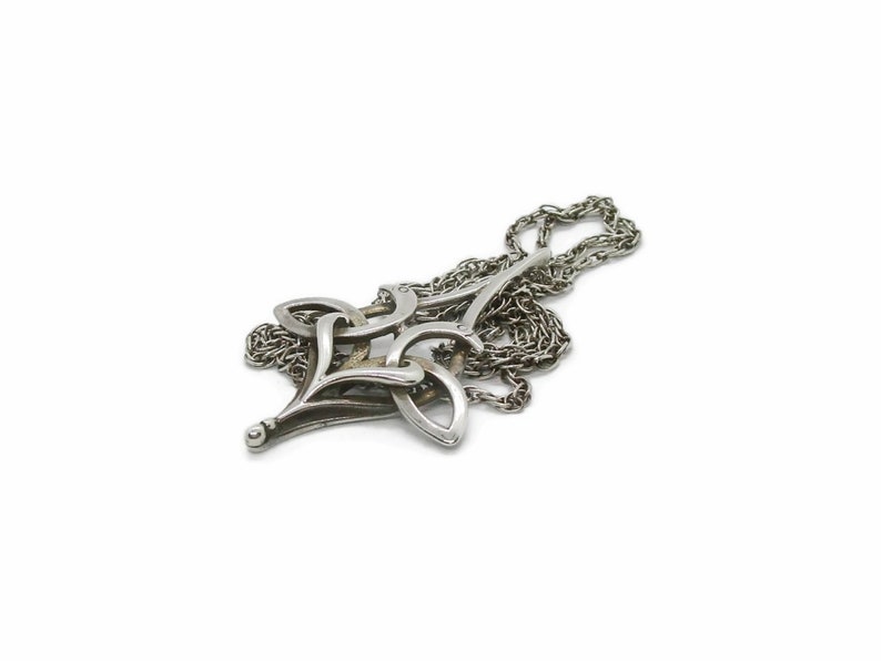 Vintage Ola Gorie Sterling Silver Pendant, Celtic Kells Bird Pendant ...