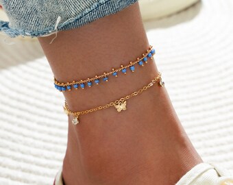 Ankle Leg Bracelet - Etsy